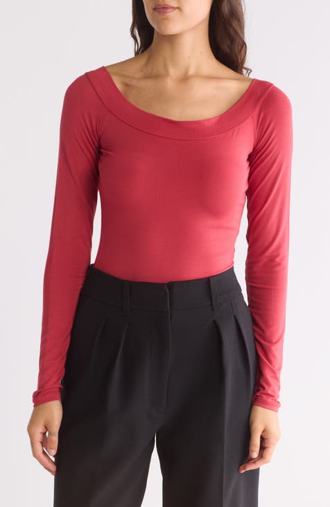 Women's Boat Neck Tops | Nordstrom Rack