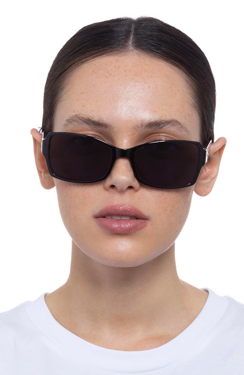 Le Specs Trance 56mm Rectangular Sunglasses | Nordstrom