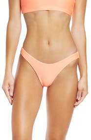 SeafollyWomen s Seafolly High Cut Bikini Bottoms Size 8 US Blue