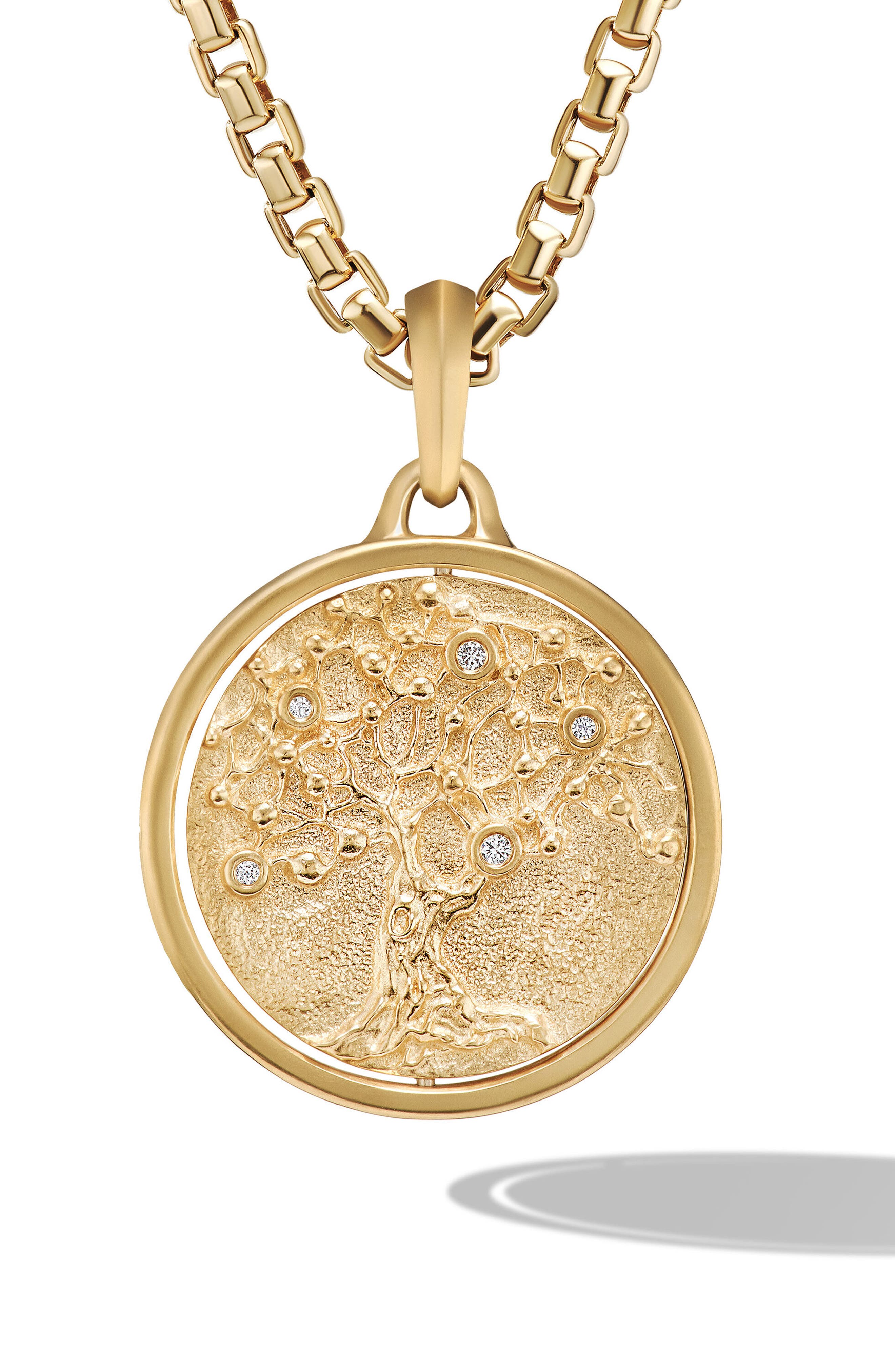 David Yurman Life & Death Amulet in 18K Yellow Gold | Nordstrom