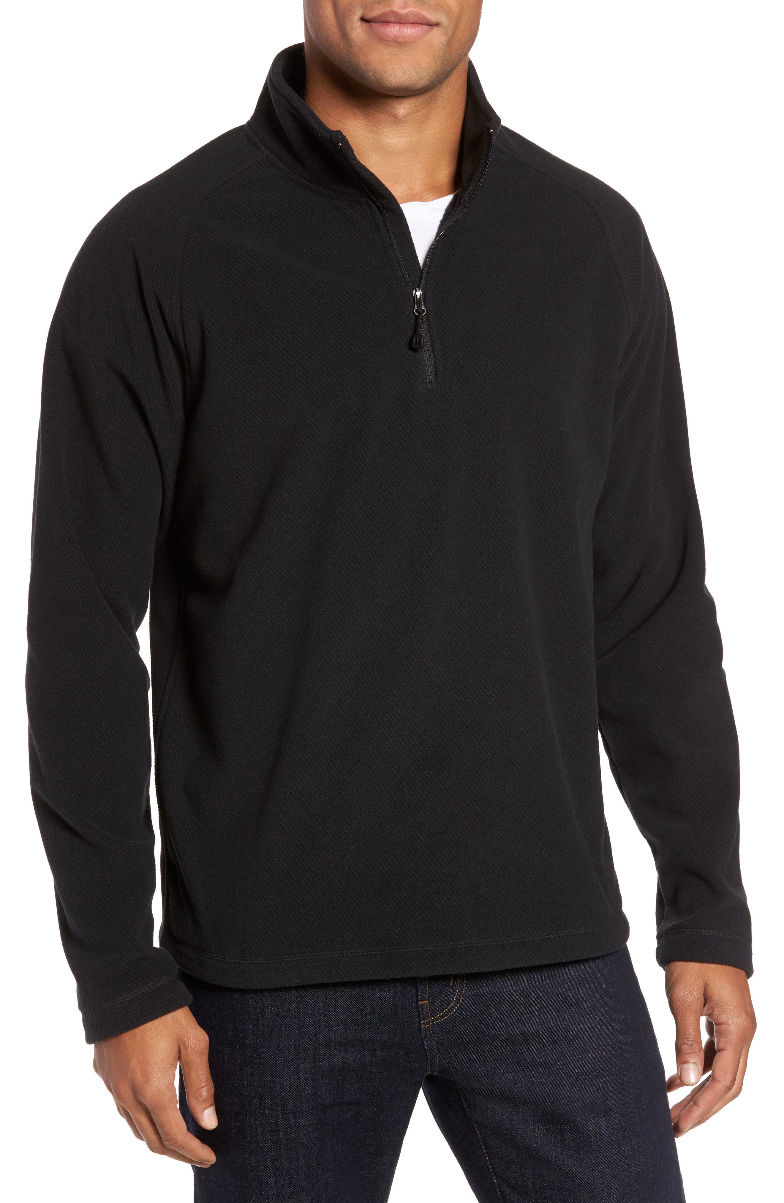 Nordstrom Men's Shop Quarter Zip Fleece Pullover | Nordstrom