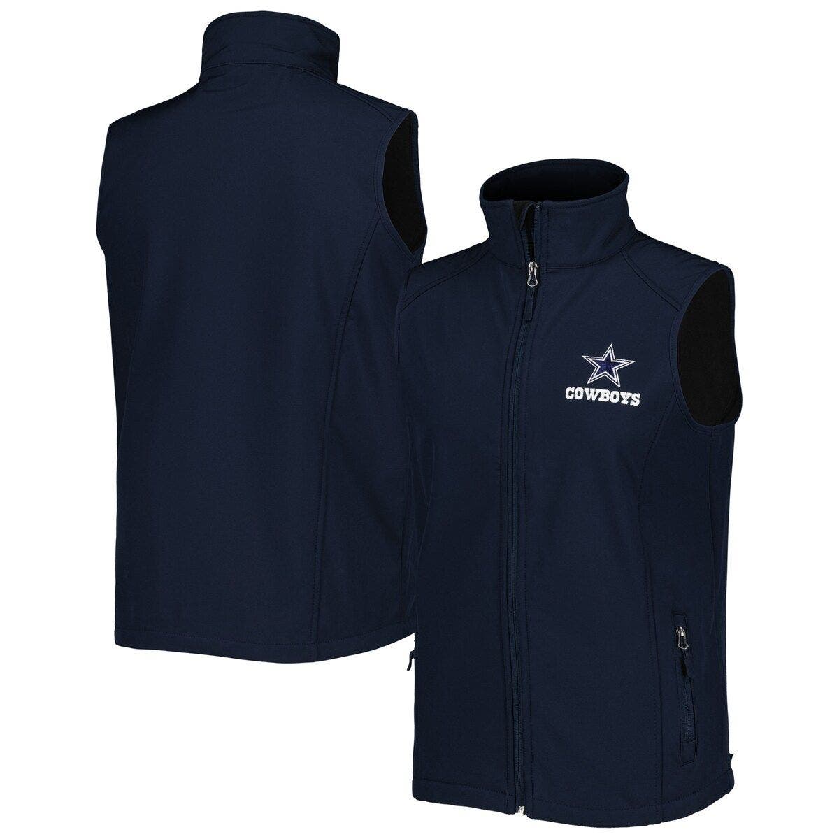 DUNBROOKE Men's Dunbrooke Navy Dallas Cowboys Circle Archer Softshell ...