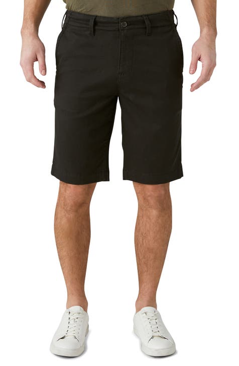 Black Flat Front Shorts for Men | Nordstrom
