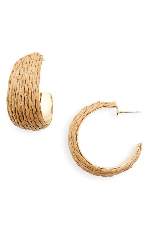 Brown Hoop Earrings | Nordstrom