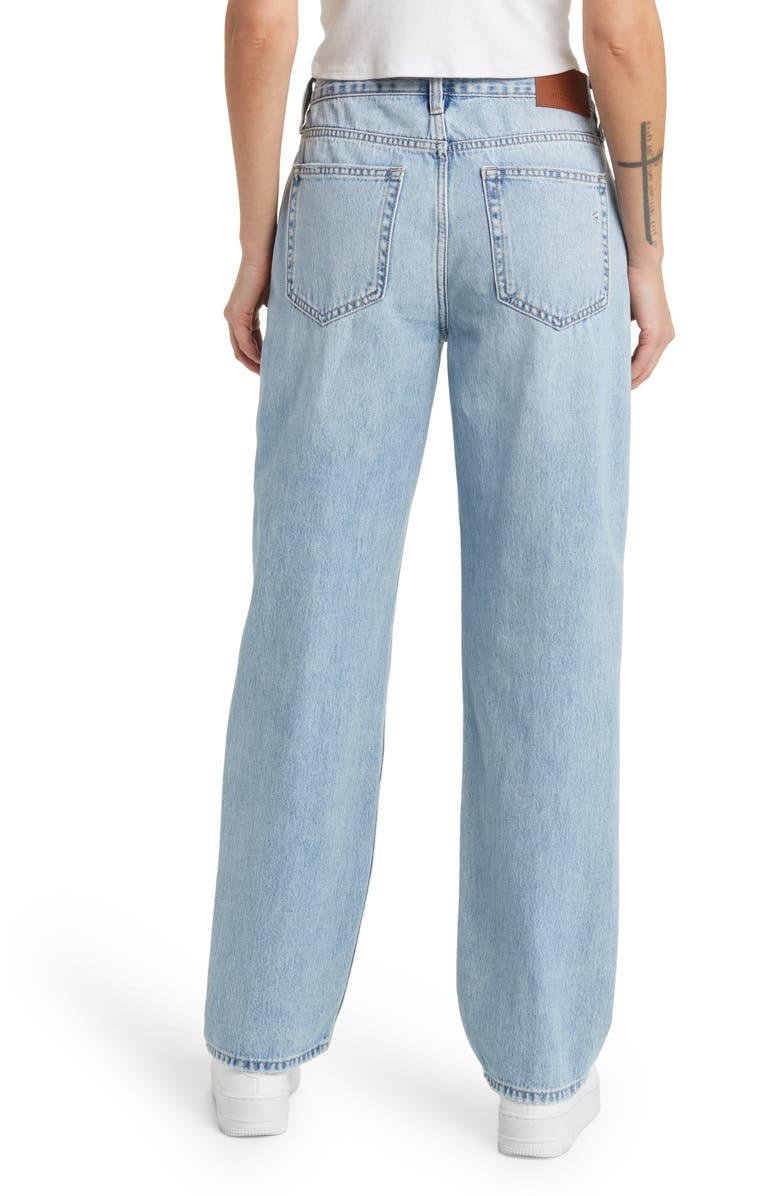 Hidden Jeans Ripped High Waist Straight Leg Jeans Nordstrom
