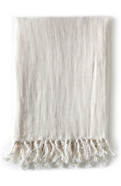 Ivory Blankets & Throws | Nordstrom