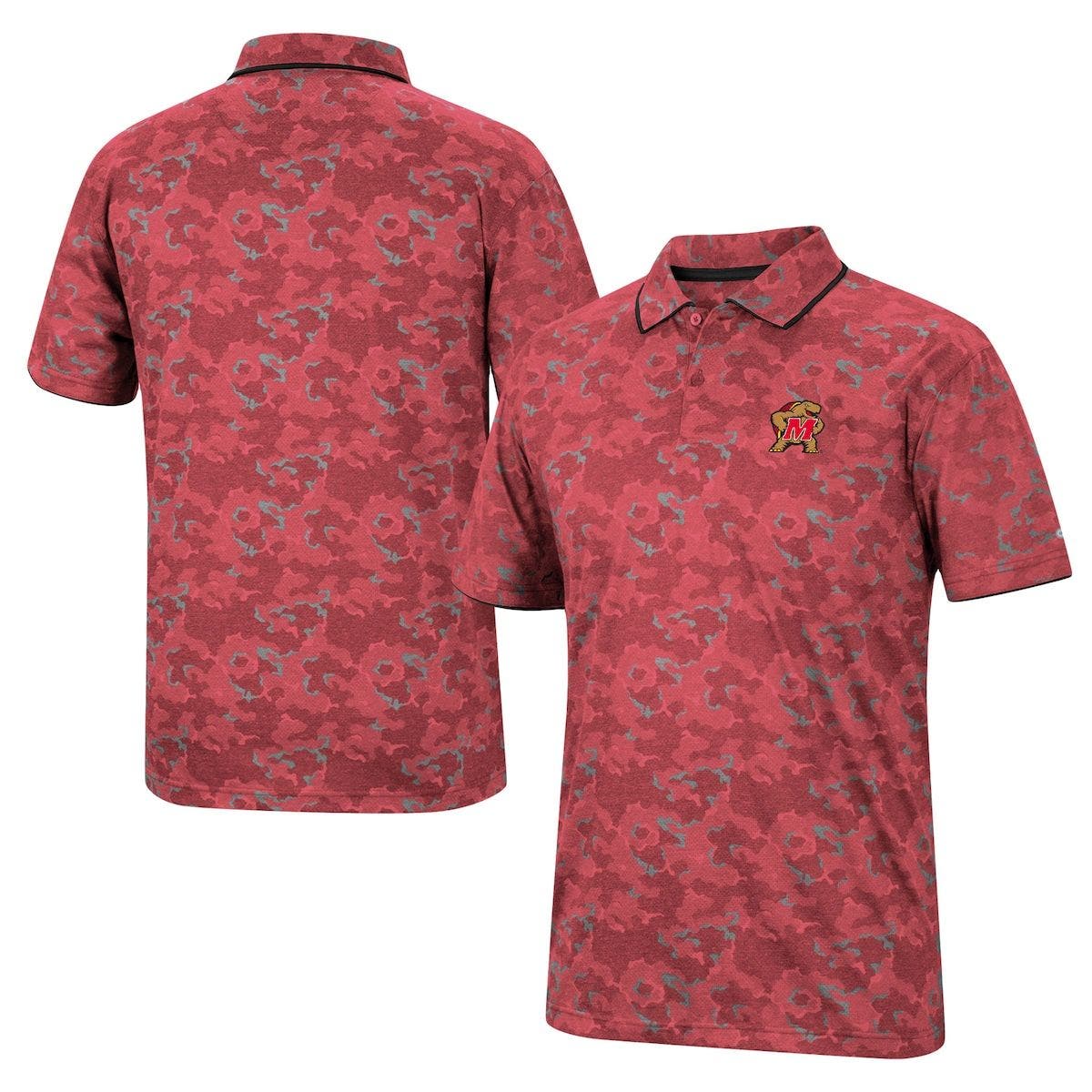 COLOSSEUM Men's Colosseum Red Maryland Terrapins Speedman Polo | Nordstrom