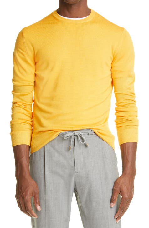 Men's Yellow Crewneck Sweaters | Nordstrom