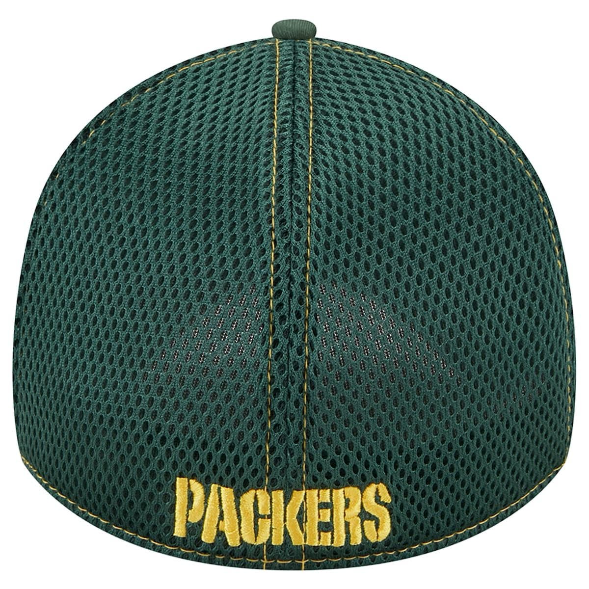 New Era Men's New Era Green Green Bay Packers Team Neo Pop 39THIRTY ...