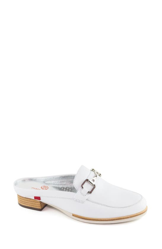 Marc Joseph New York Park Ave Mule In White Leather | ModeSens