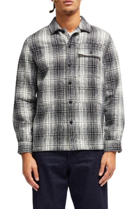 Men's Black Flannel Shirts | Nordstrom