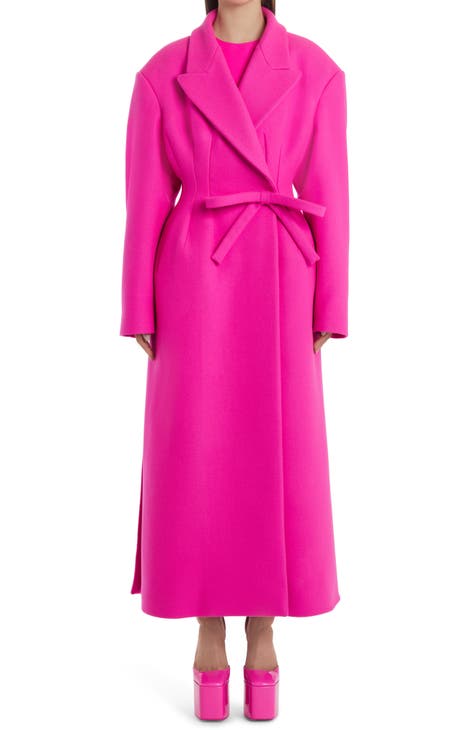 Women's Pink Wool & Wool-Blend Coats | Nordstrom