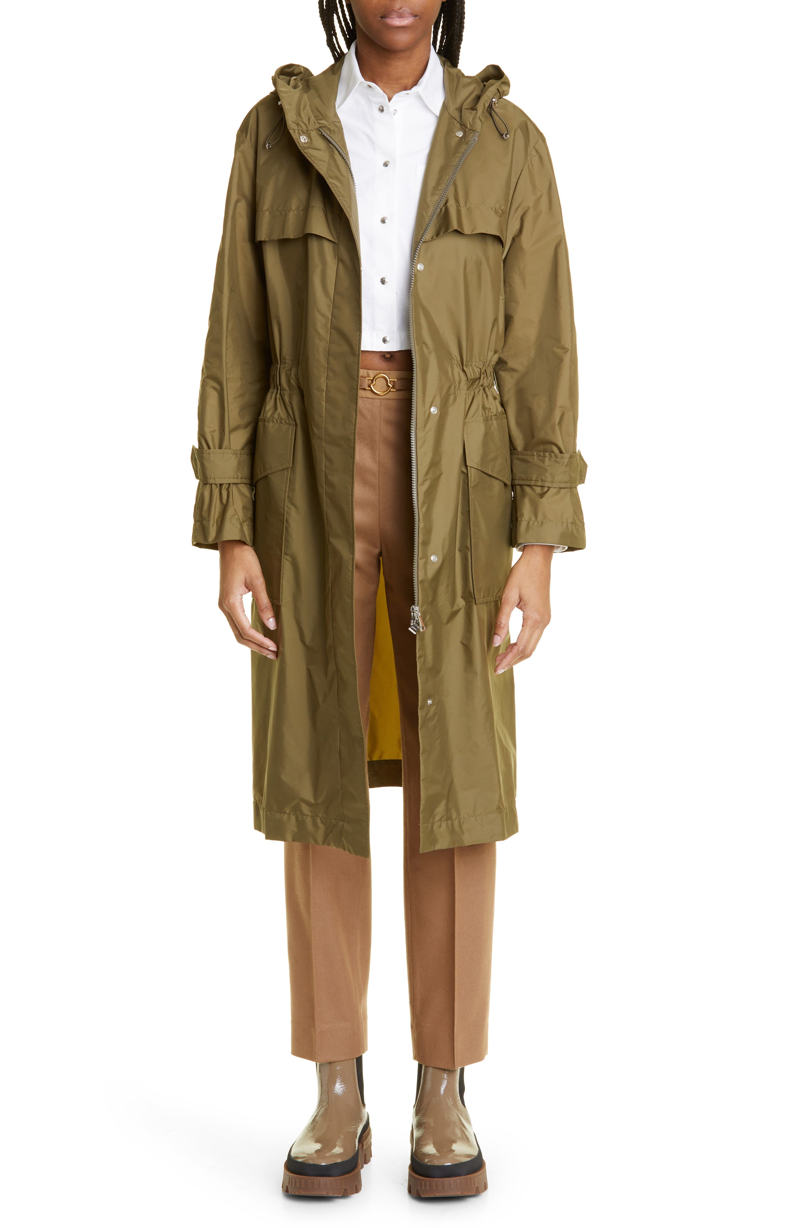 Moncler Hiengu Nylon Hooded Rain Coat | Nordstrom