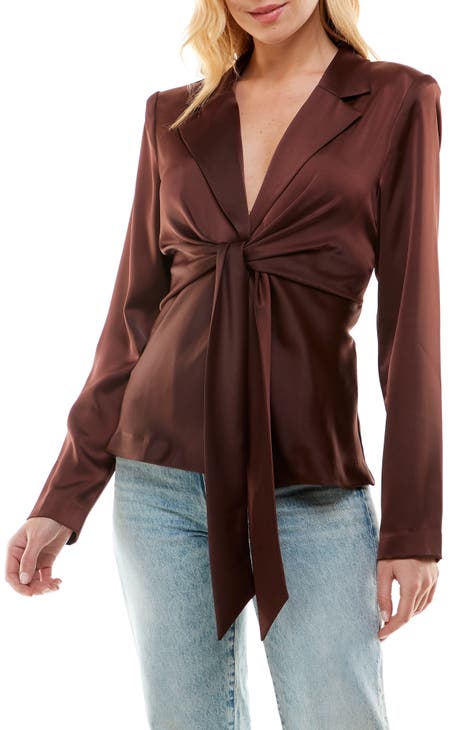 Women's Brown Tops | Nordstrom