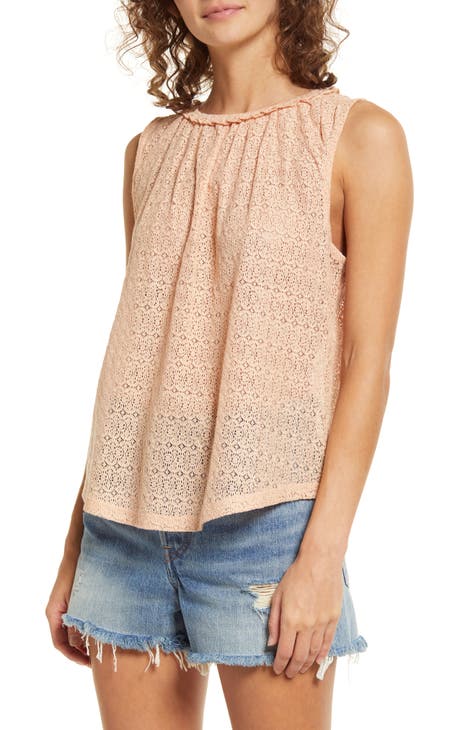 Women's Coral Tops | Nordstrom