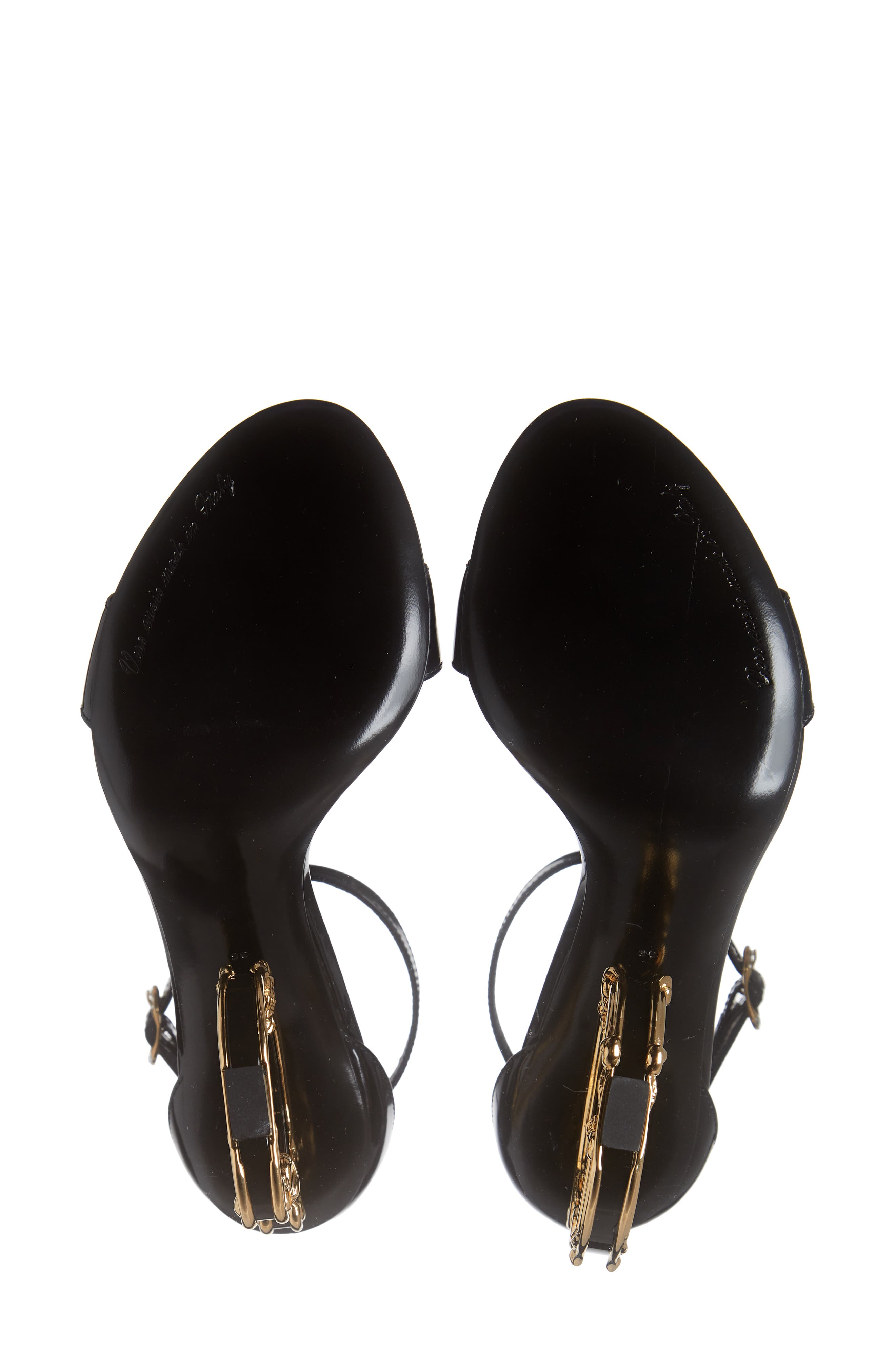 Dolce&Gabbana Keira Baroque DG Heel Sandal | Nordstrom