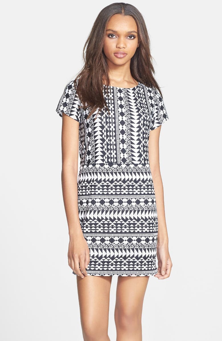 Collective Concepts Print Shift Dress | Nordstrom Collective Concepts Print Shift Dress | Nordstrom