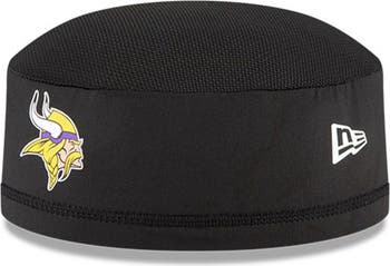 New Era Men's New Era Black Minnesota Vikings NFL Training Skully Cap ...