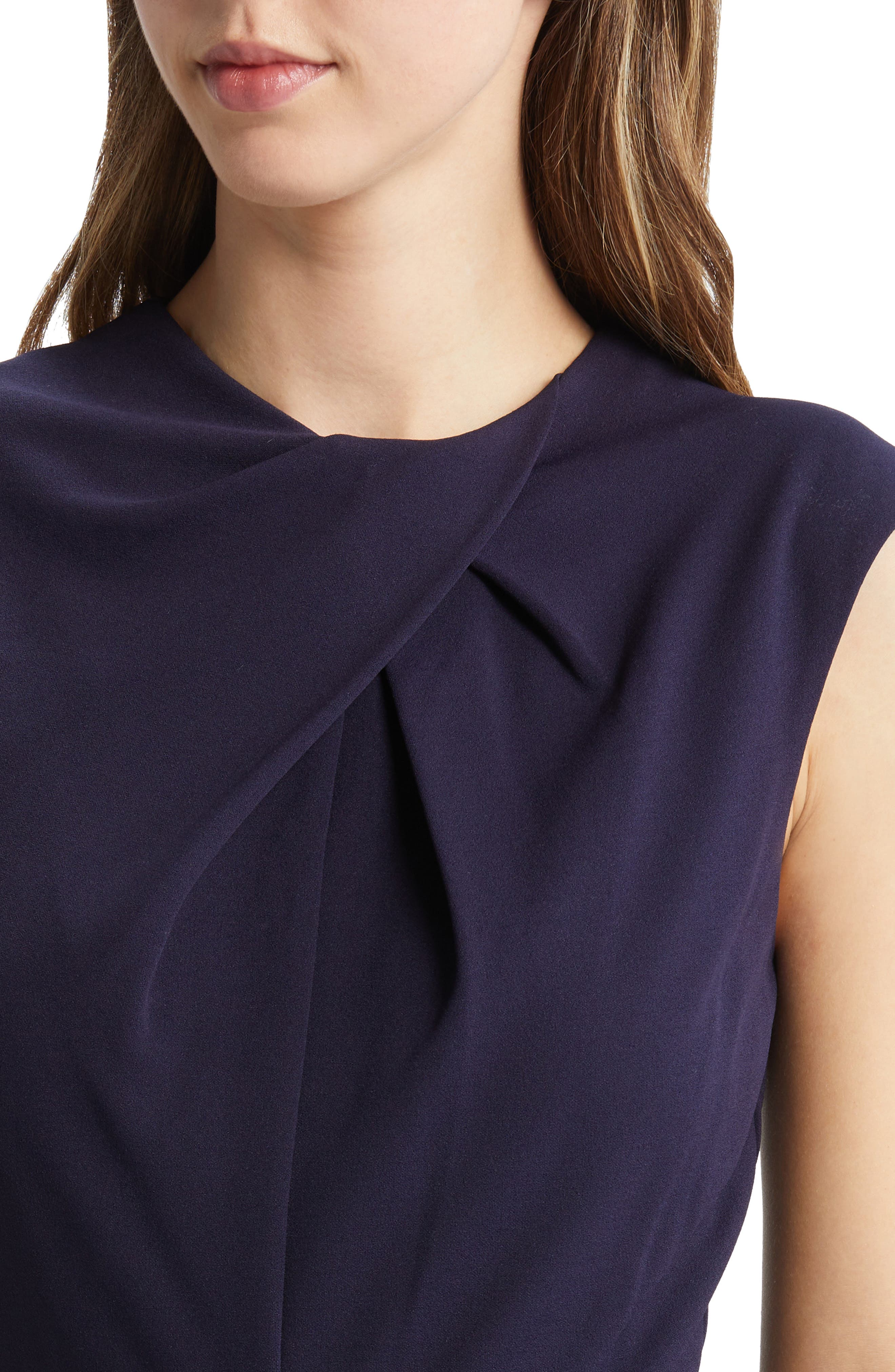 Tahari ASL Cross Neck Tie Waist Jumpsuit | Nordstrom