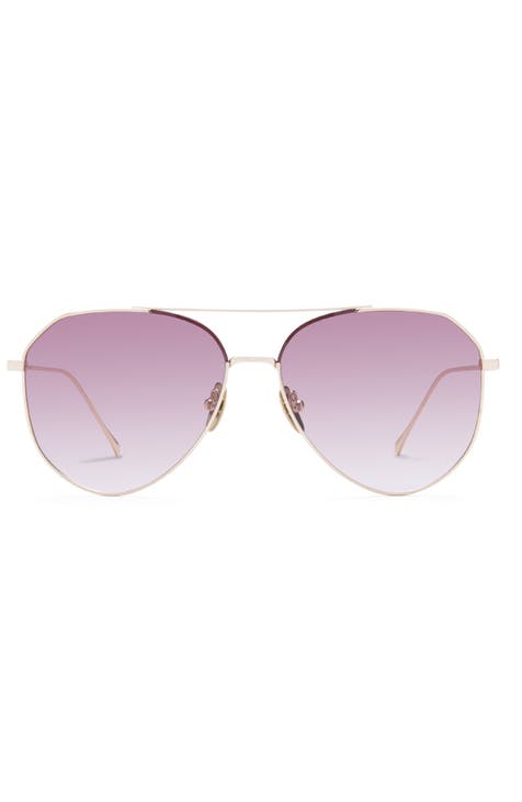 Pink Aviator Sunglasses | Nordstrom