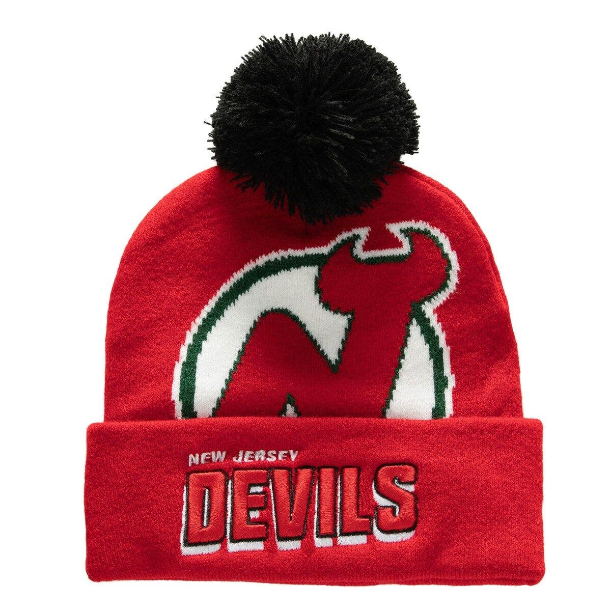 Mitchell & Ness Men's Mitchell & Ness Red New Jersey Devils Punch Out ...