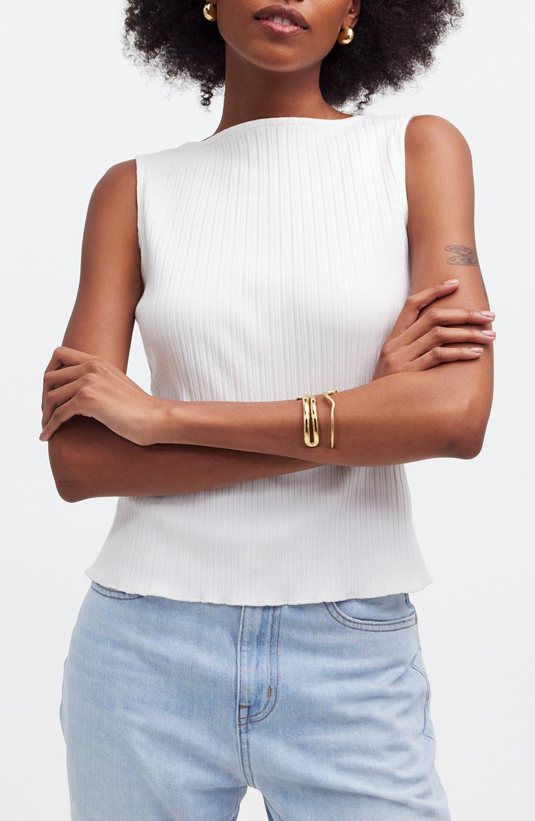 Madewell Rib Boat Neck Tank | Nordstromrack