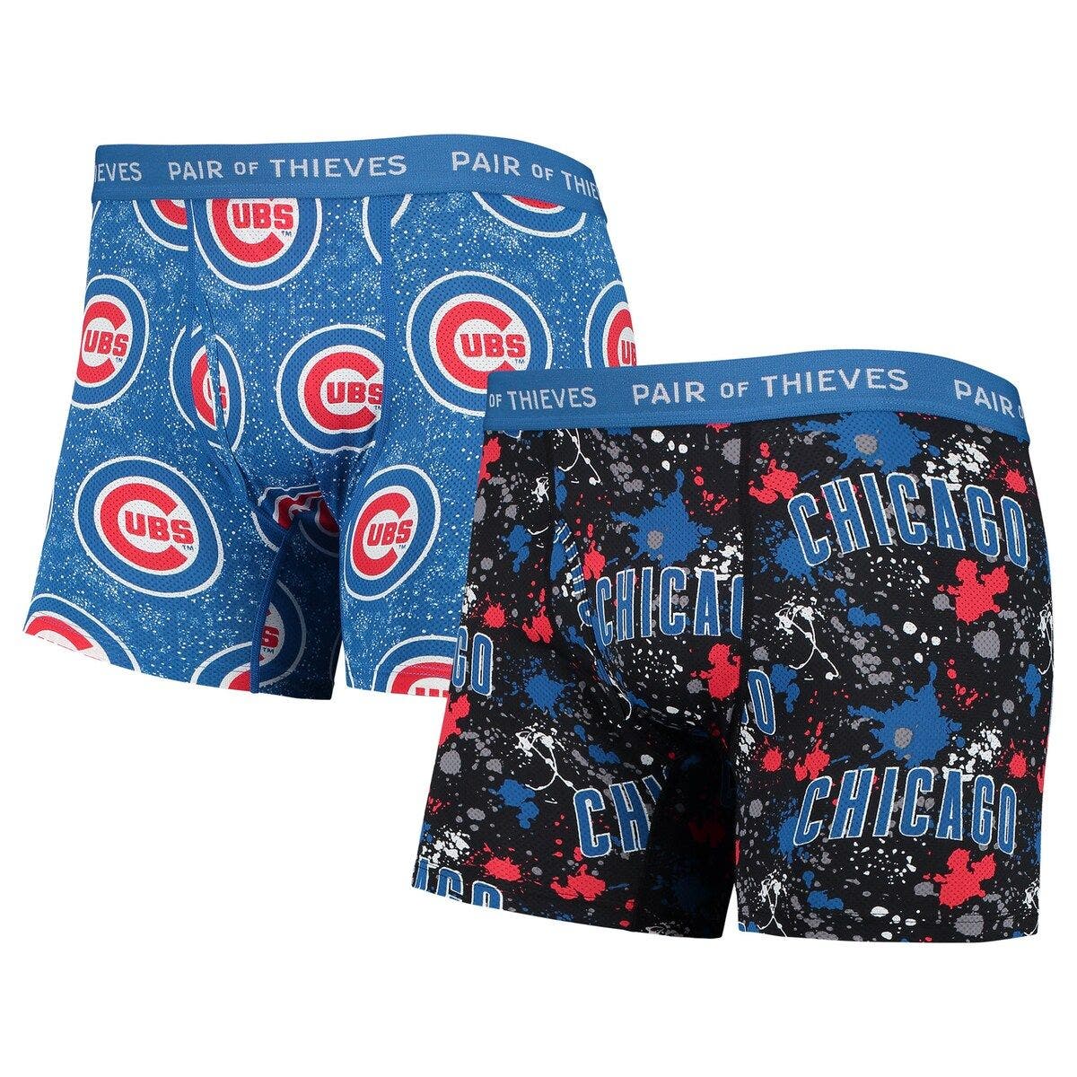 Pair of Thieves Men's Pair of Thieves Black/Royal Chicago Cubs Super ...