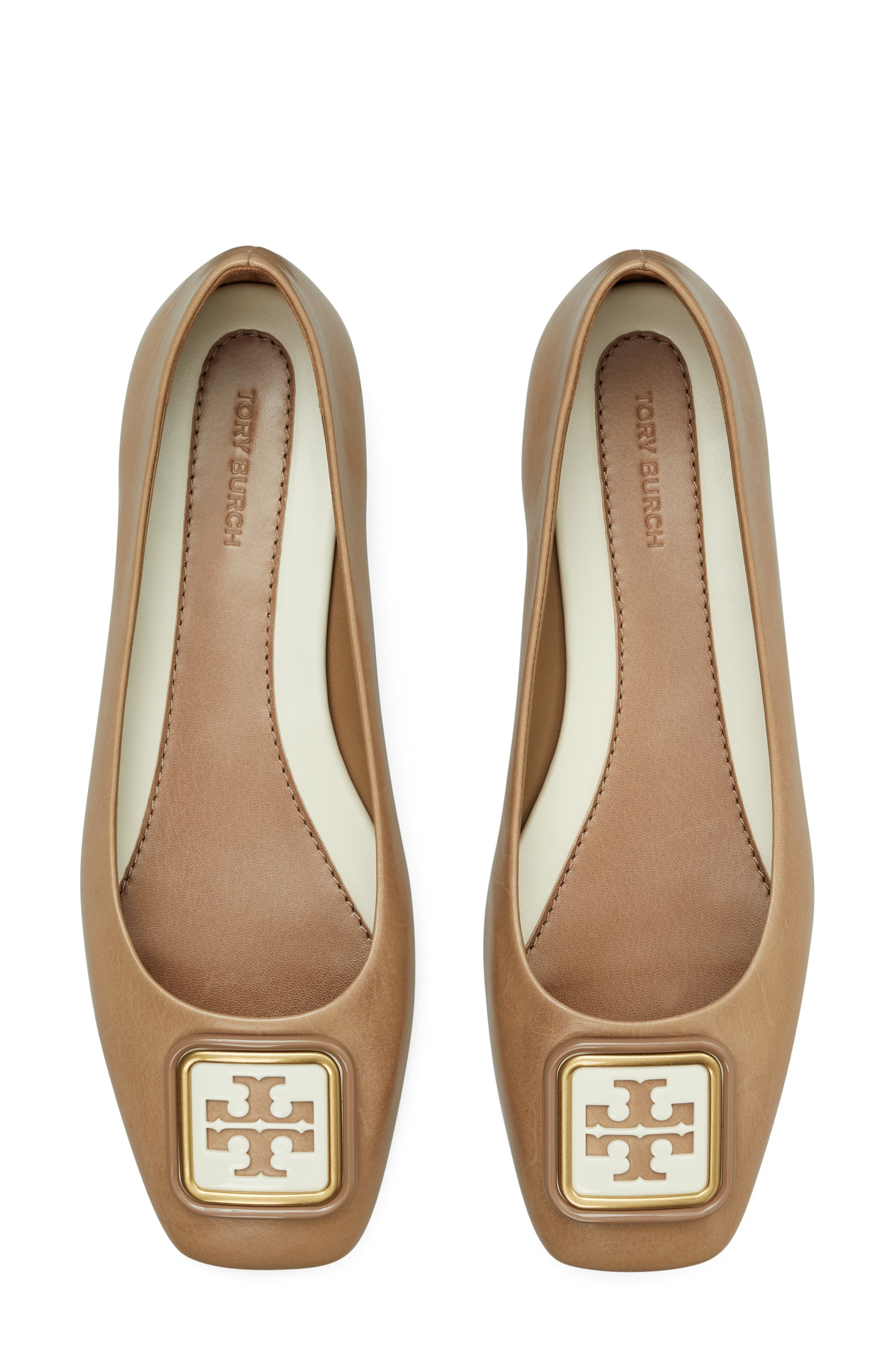 Tory Burch Georgia Square Toe Ballet Flat (Women) | Nordstrom