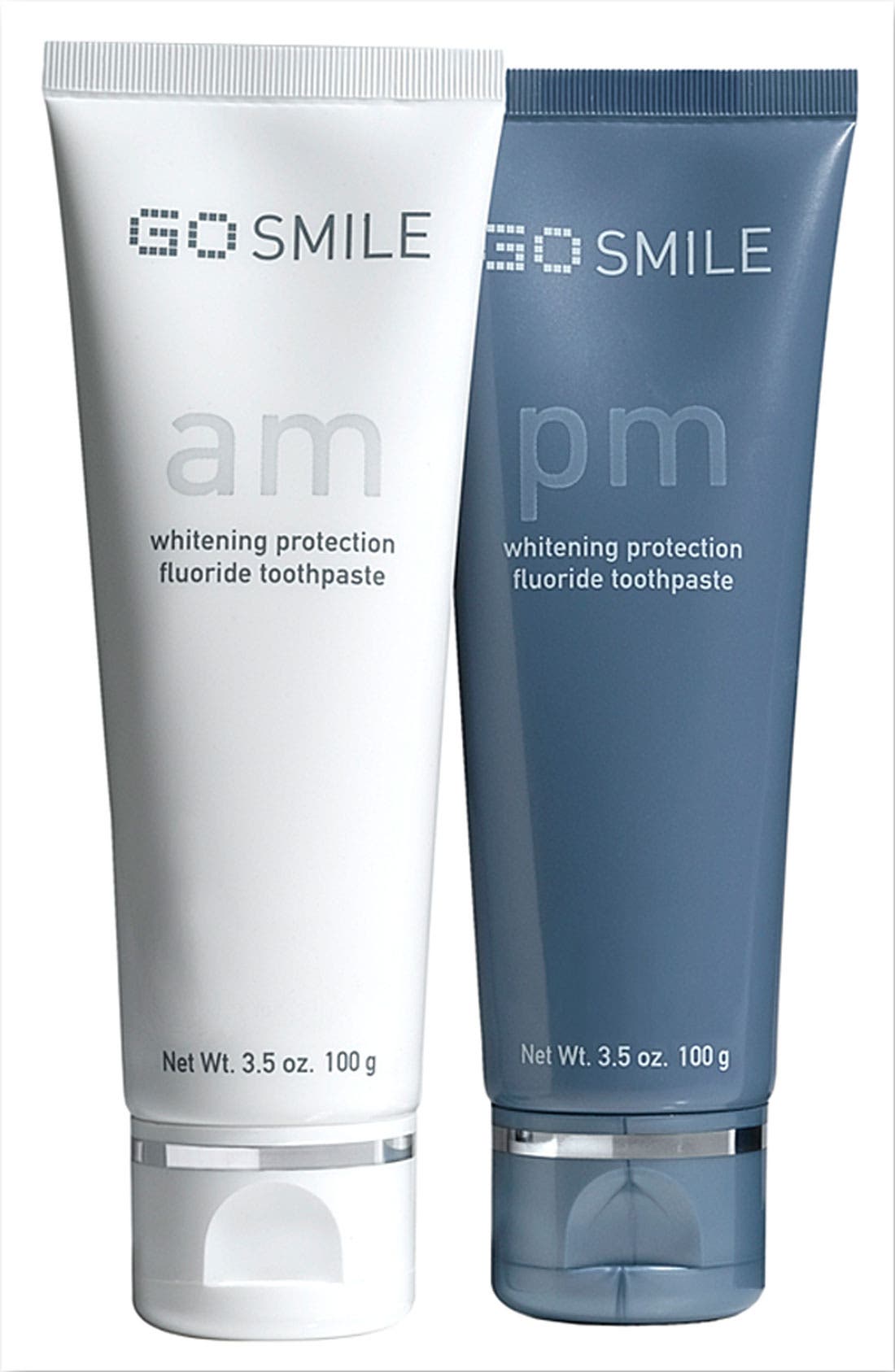 GO SMiLE® AM/PM Whitening Protection Fluoride Toothpastes | Nordstrom