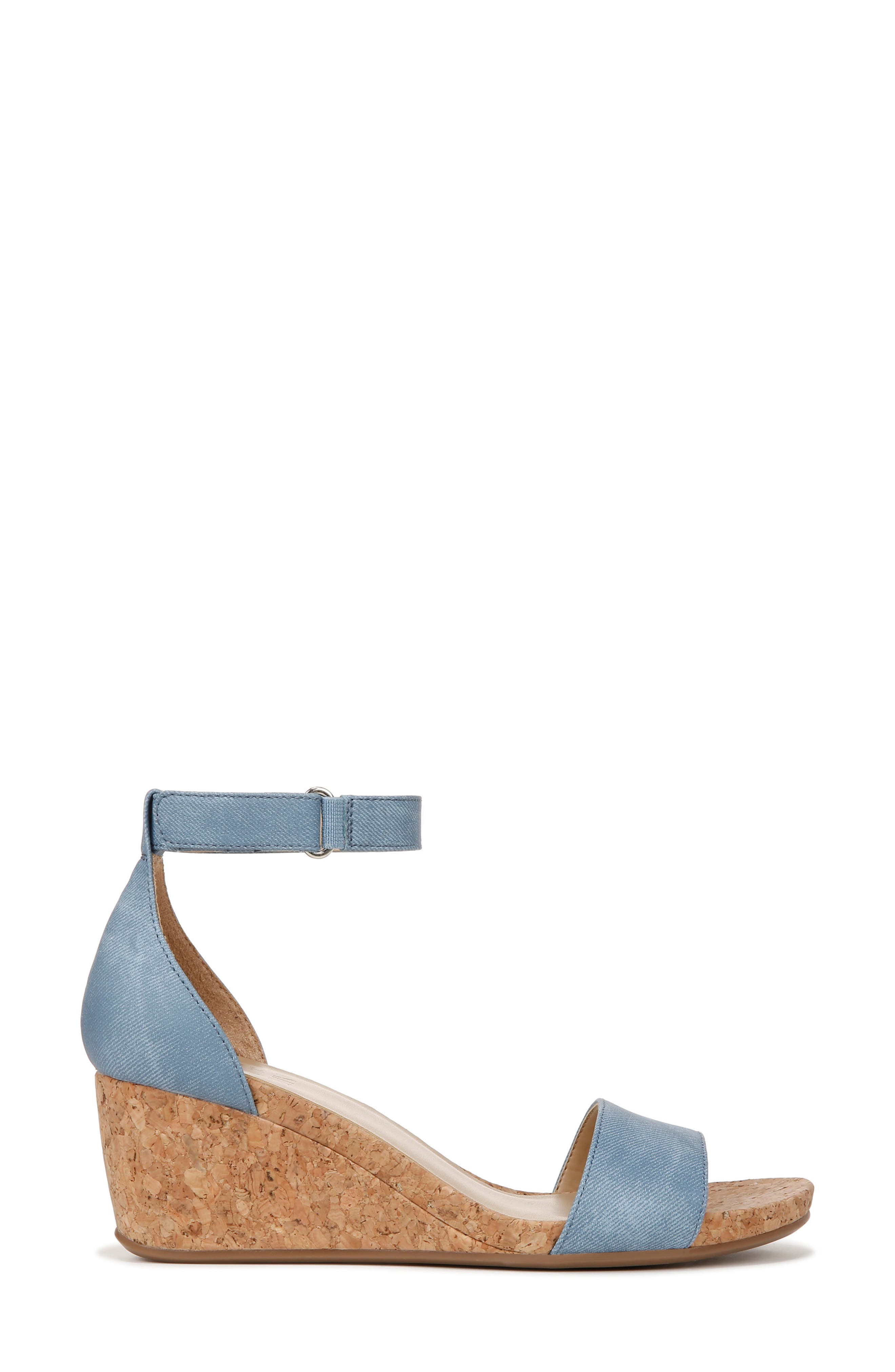 Naturalizer Areda Ankle Strap Wedge Sandal - Wide Width Available ...