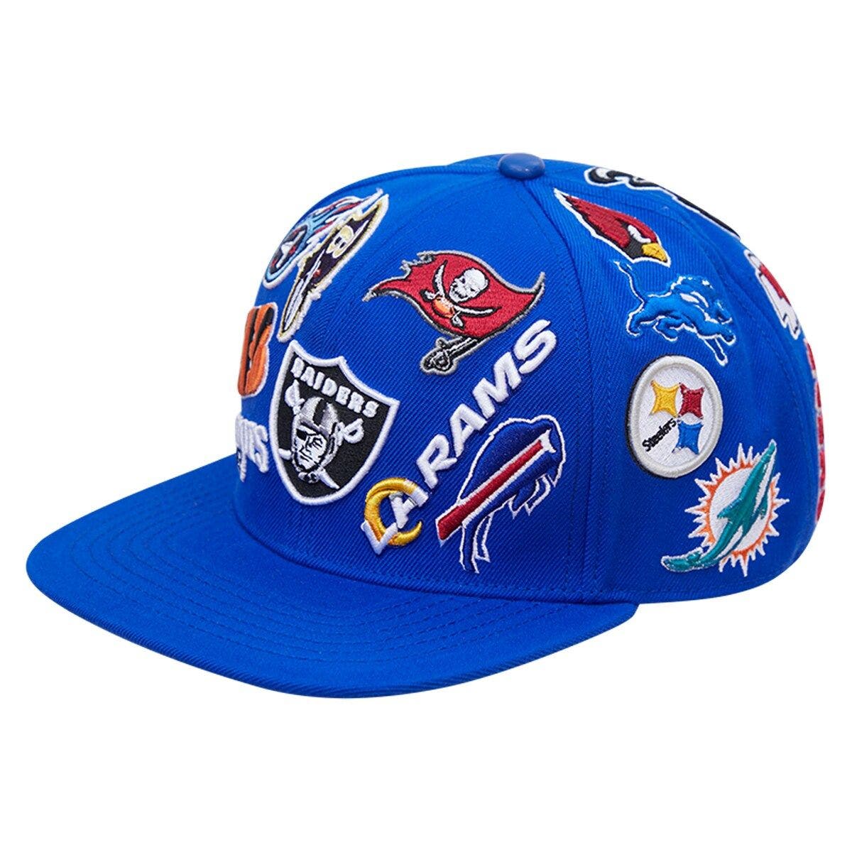 PRO STANDARD Men's Pro Standard Royal NFL All Over Pro League Snapback ...