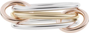Spinelli Kilcollin Solarium Mixed Metal Linked Rings | Nordstrom