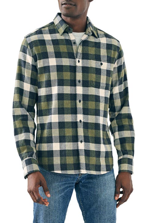 Men's Beige Flannel Shirts | Nordstrom