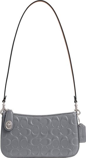 COACH Penn Signature Patent Leather Shoulder Bag | Nordstrom