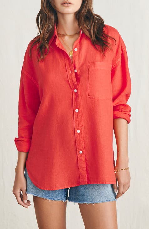 Women's Red Striped Tops | Nordstrom