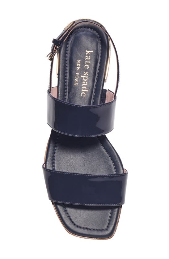 Kate Spade Merritt Slingback Sandal In Blazer Blue | ModeSens