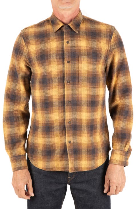 Men's Beige Flannel Shirts | Nordstrom