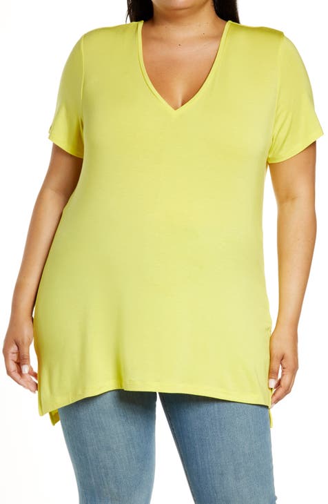 Women's Yellow Plus-Size Tops | Nordstrom