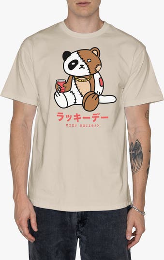 RIOT SOCIETY Sugee Panda Teddy Graphic T-Shirt | Nordstromrack