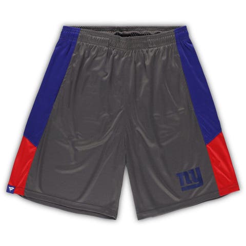 Men's Fanatics Branded Gray New York Giants Big & Tall Team Shorts
