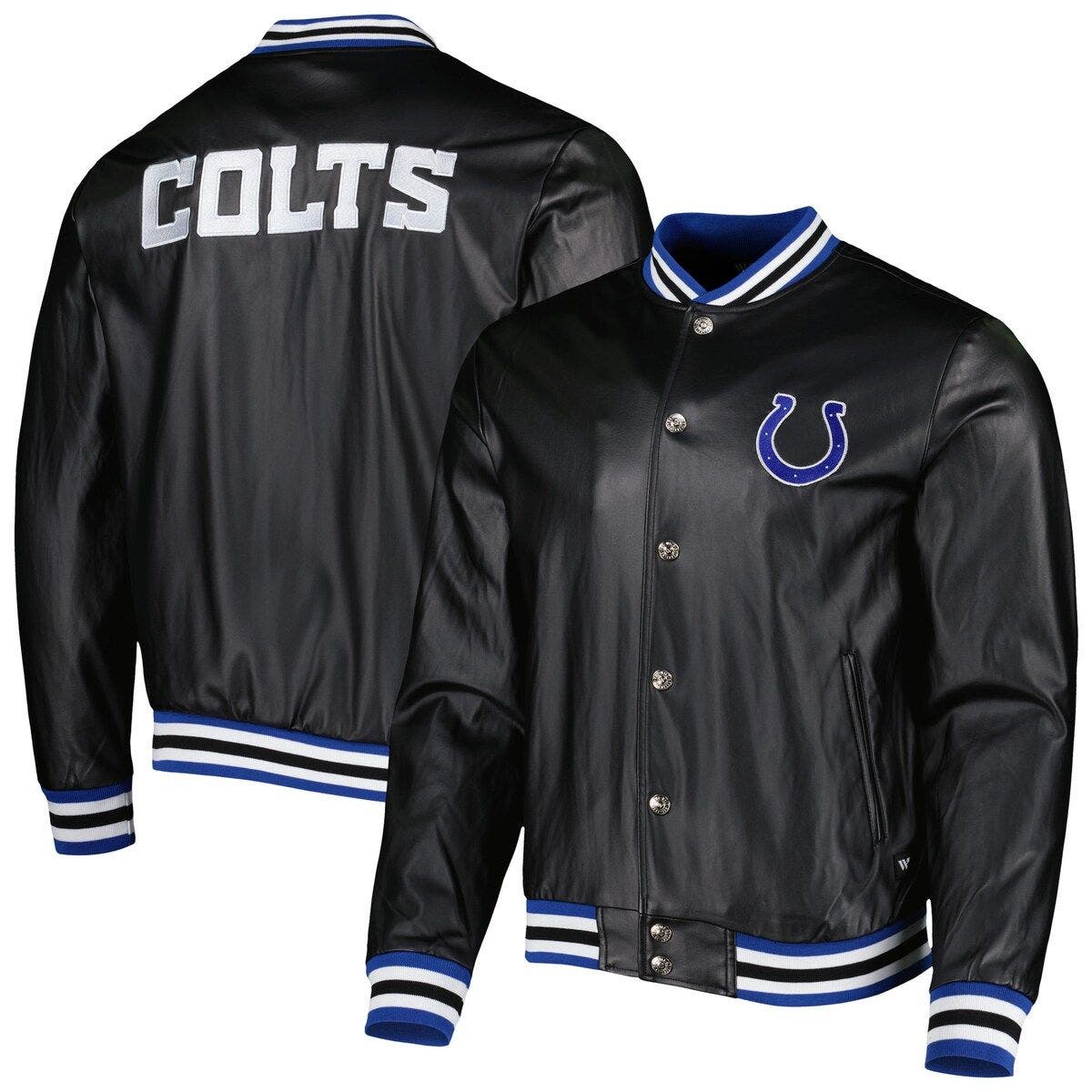 THE WILD COLLECTIVE Men's The Wild Collective Black Indianapolis Colts ...