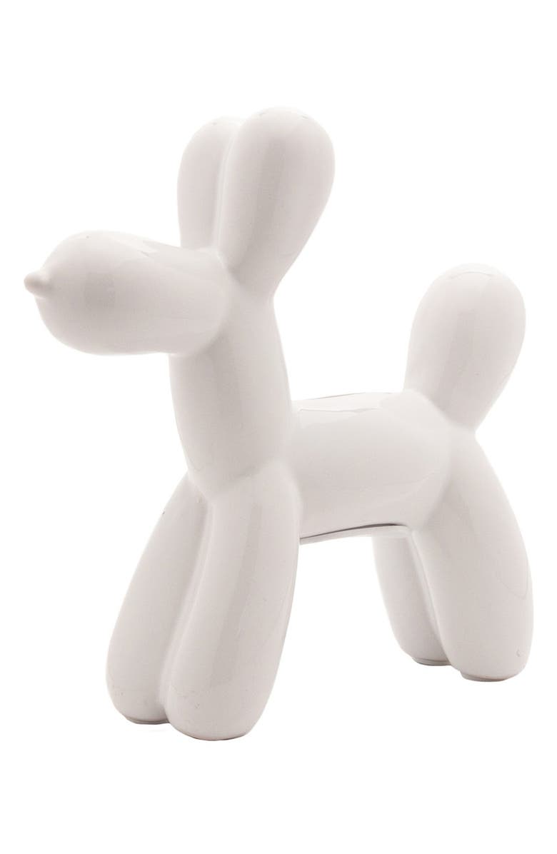 INTERIOR ILLUSIONS Plus White Mini Balloon Dog Bank | Nordstromrack