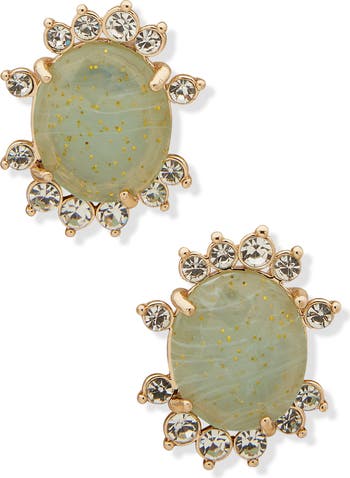 LONNA & LILLY Springtime Sparkle Crackled Stud Earrings | Nordstromrack