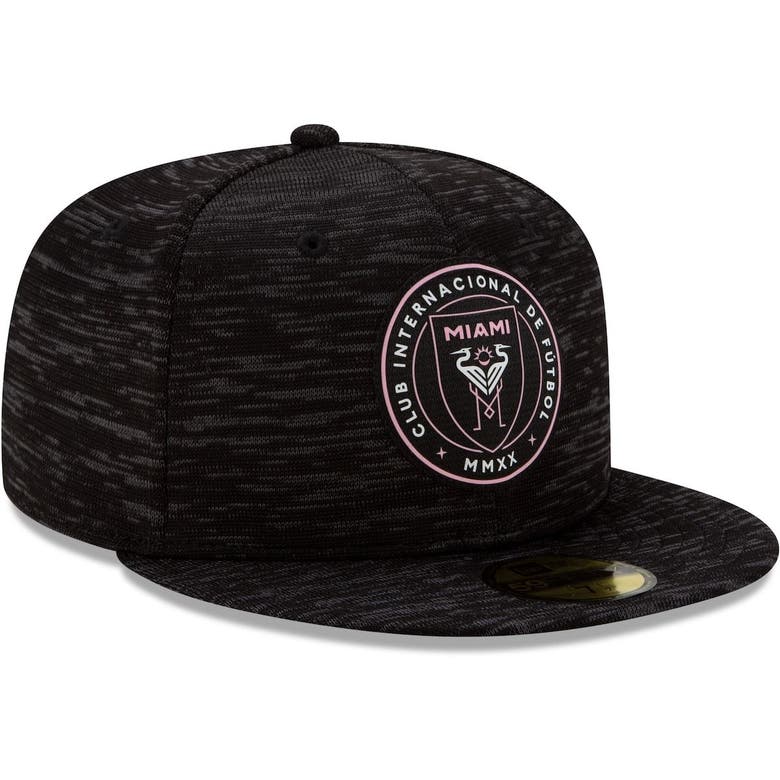 New Era Black Inter Miami Cf 2020 On-field Collection 59fifty Fitted ...