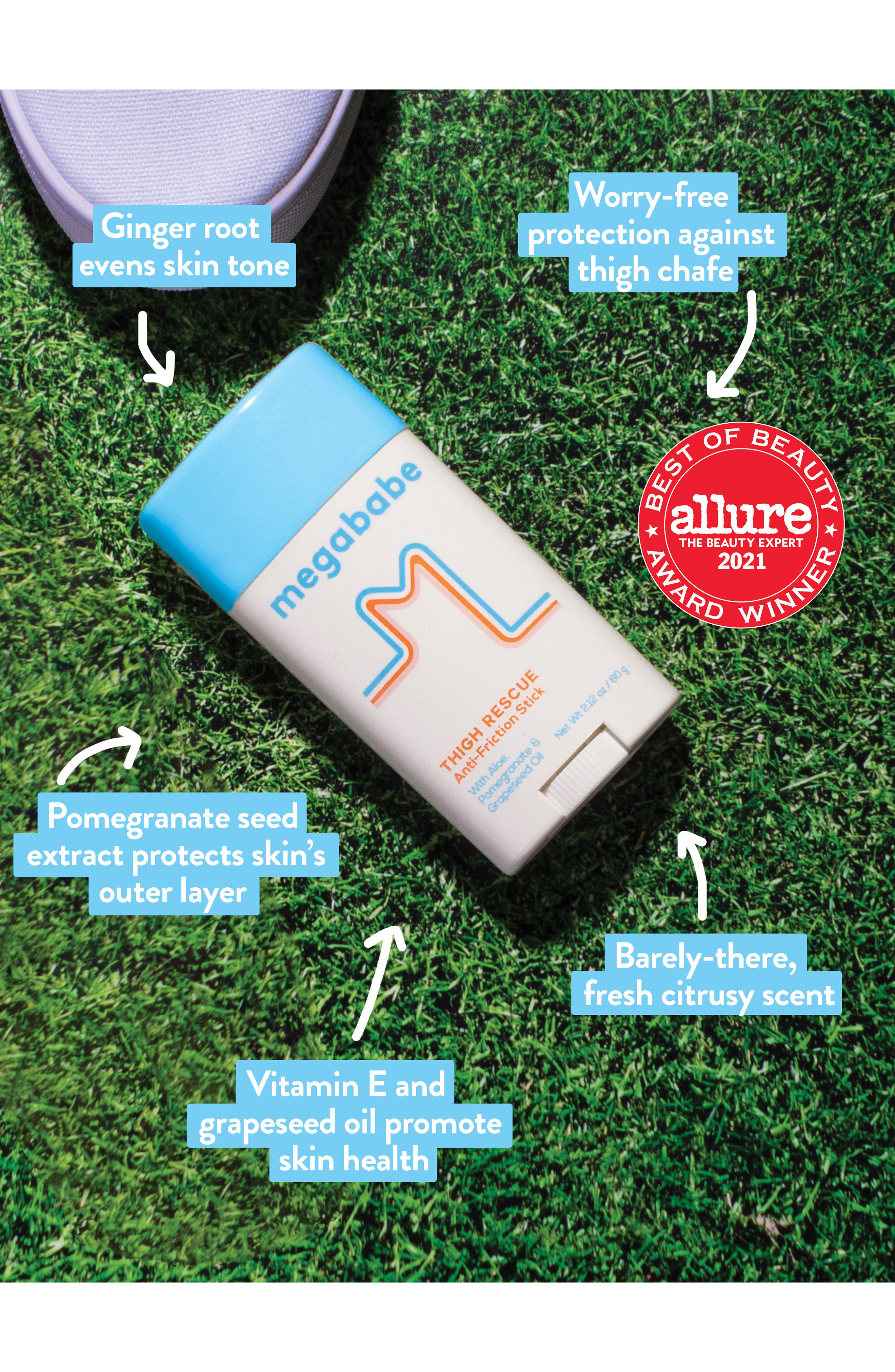 Megababe Thigh Rescue Anti Friction Stick | Nordstrom