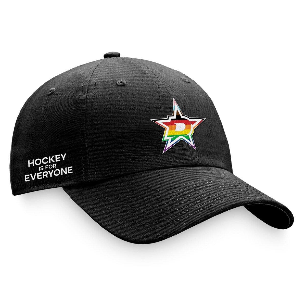 FANATICS Men's Fanatics Branded Black Dallas Stars Team Logo Pride ...