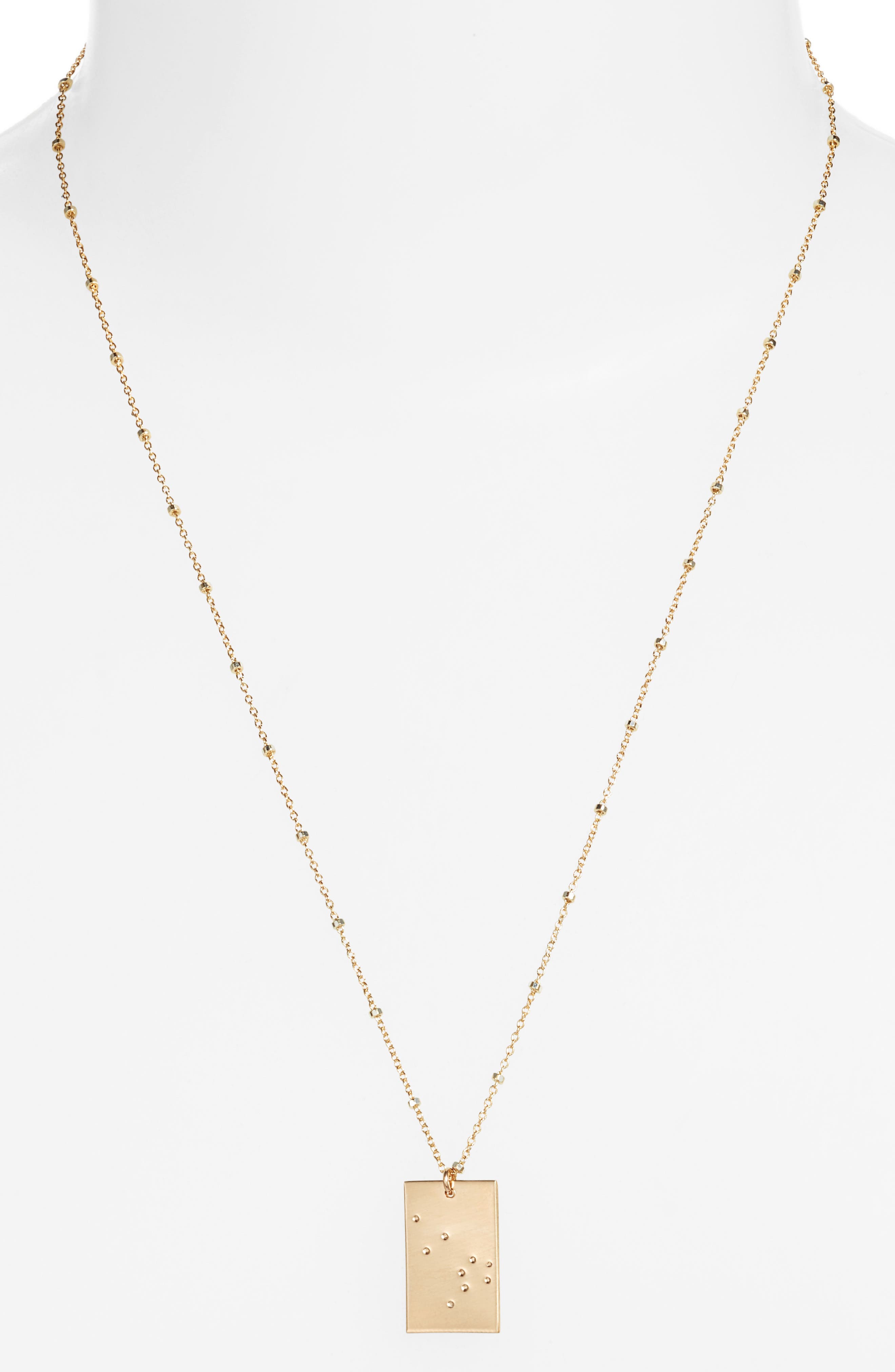 Set & Stones Zodiac Constellation Pendant Necklace | Nordstrom