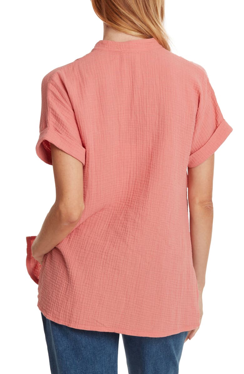 Cache Coeur Valentine Seersucker Maternity Button-Up Top | Nordstrom