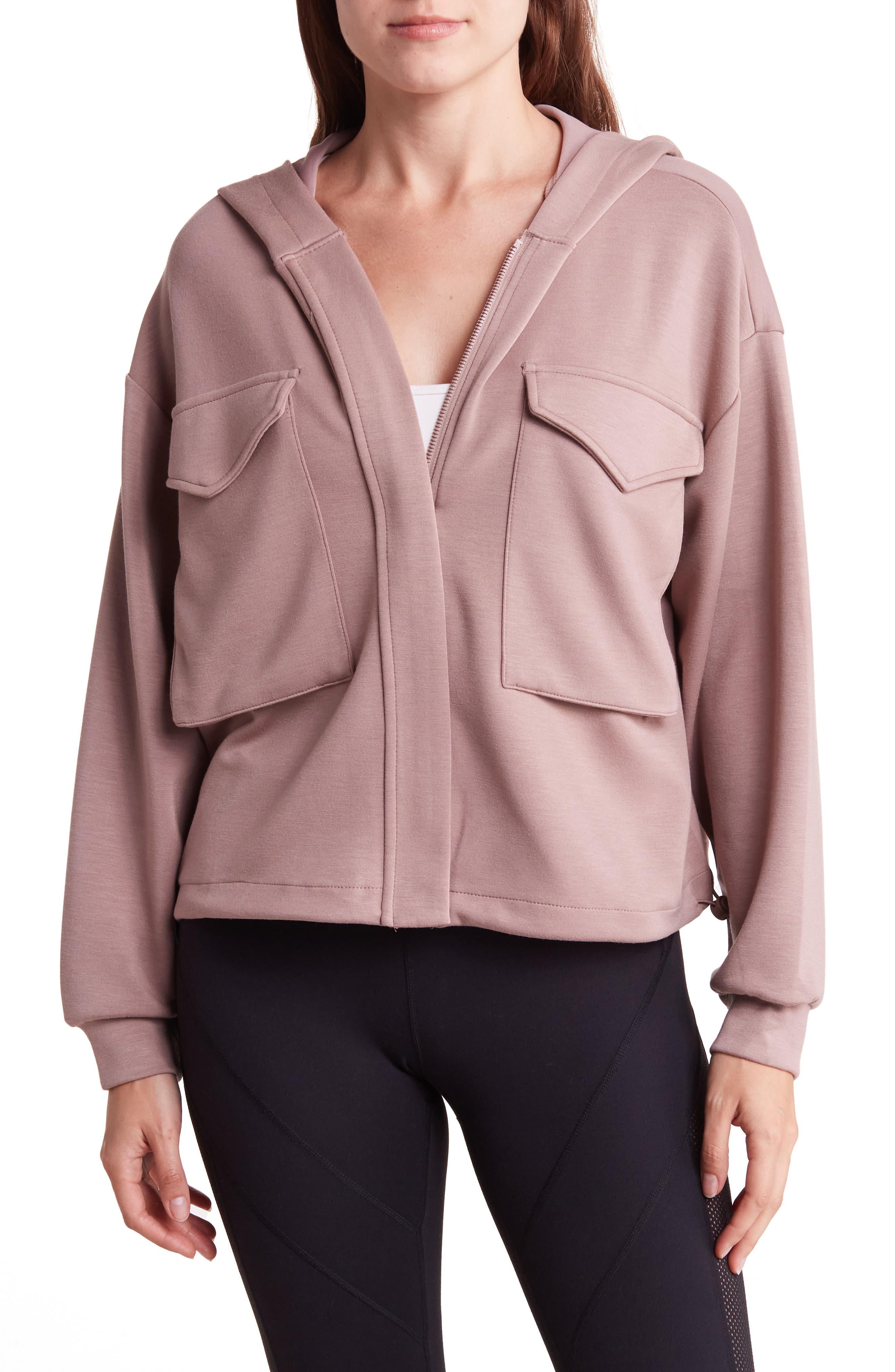 YOGALICIOUS Softlite Hooded Jacket | Nordstromrack