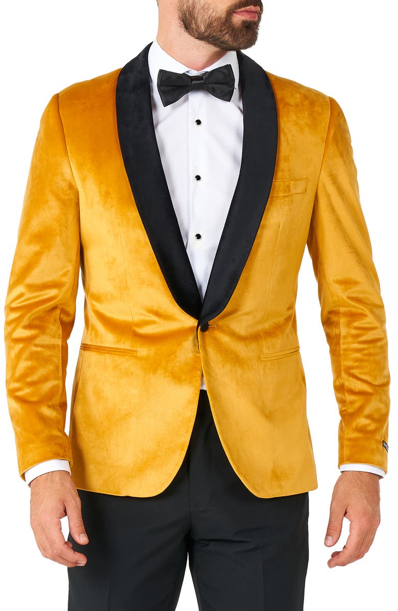 OppoSuits Deluxe Gold Velvet Dinner Jacket | Nordstrom